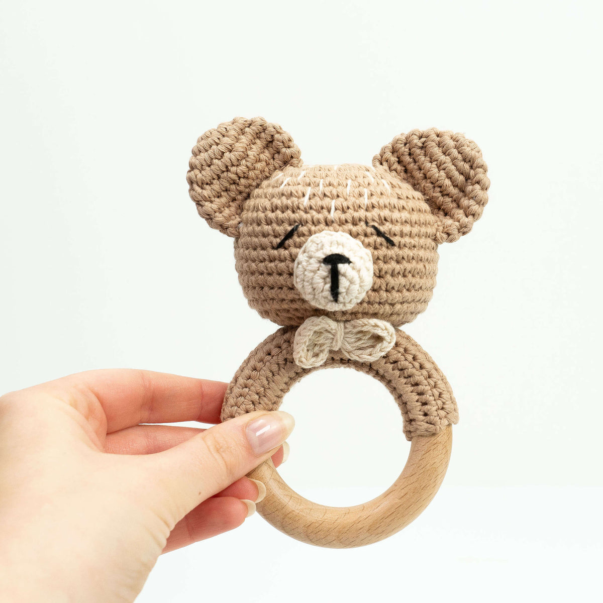 Animal Wooden Rattle Teether by embé® – infanttech